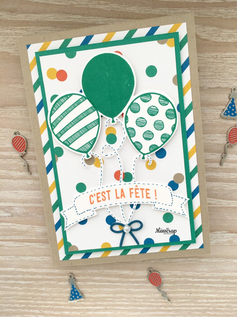 Carte d'anniversaire "Fêtes fantastiques" / Birthday Card "Party Animal ...