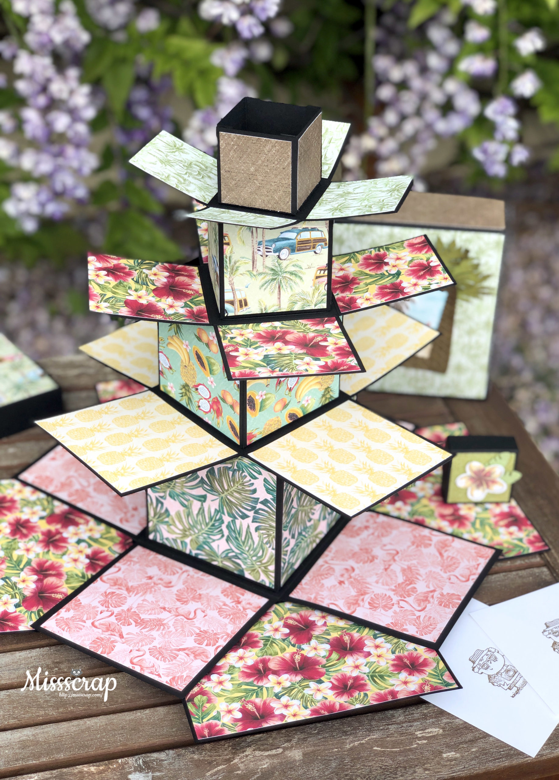 Tower Box: les vidéos et le tutoriel pour la réaliser ! - Missscrap