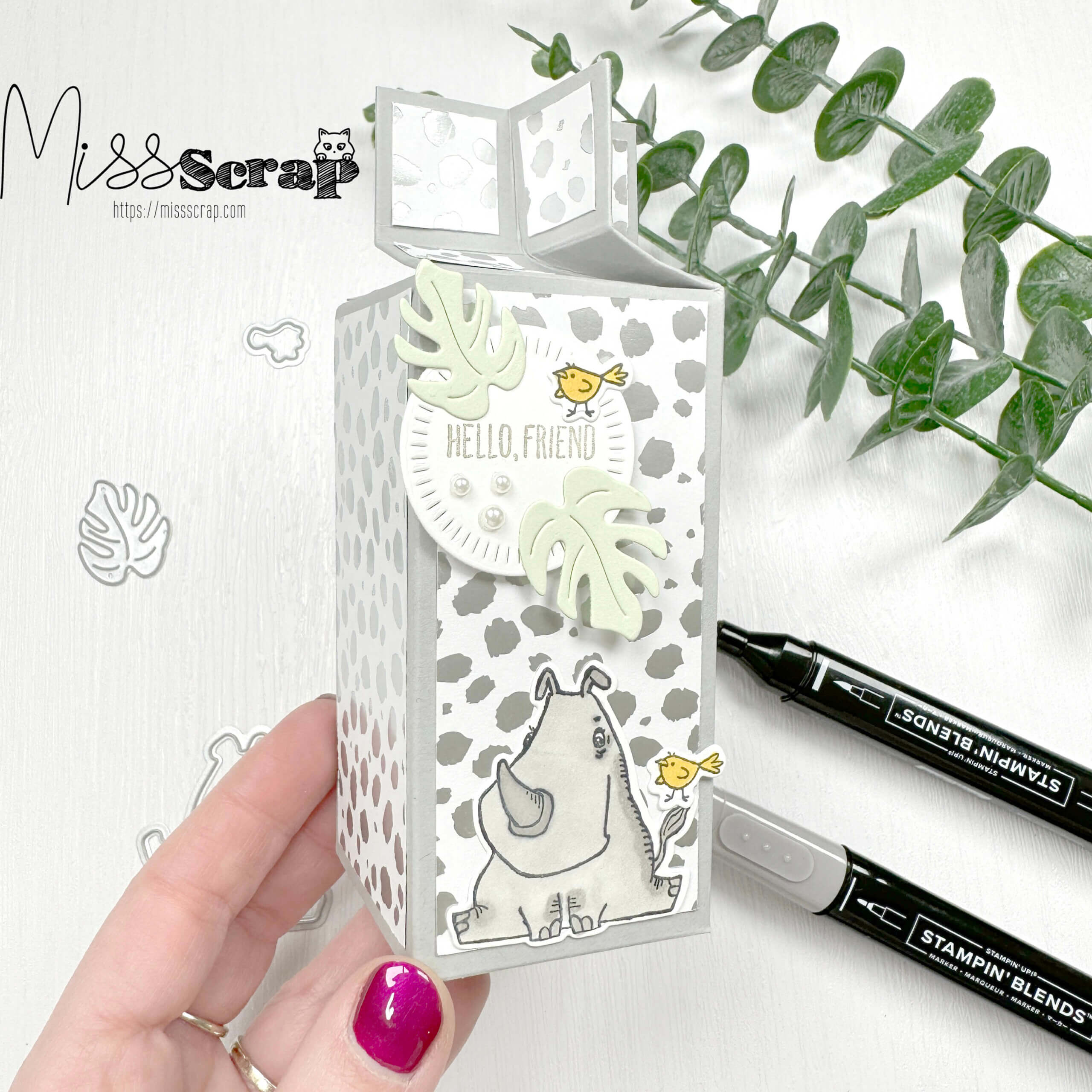 Live #168: Twist close cross top box (tutoriel) - Missscrap