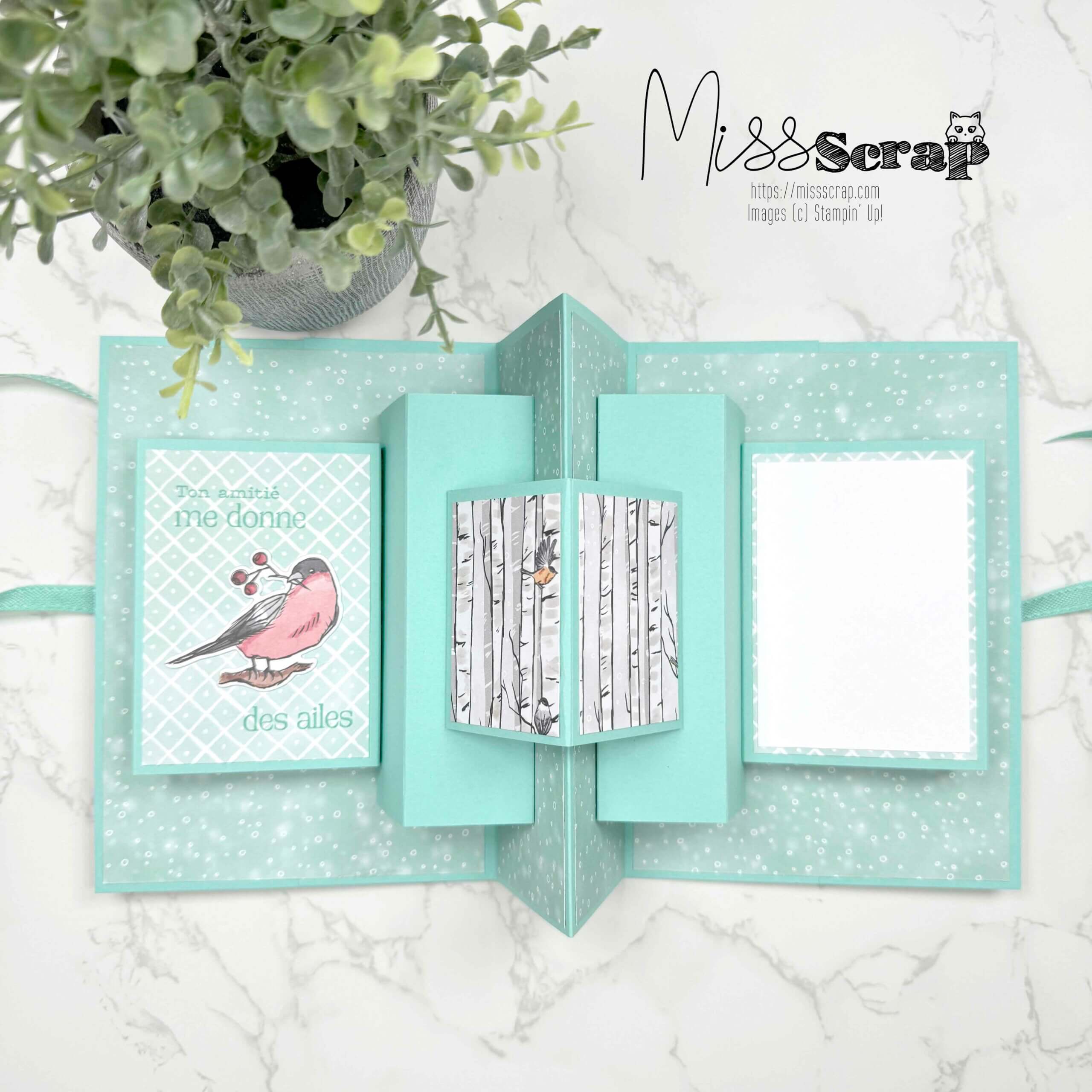 Live #229: Multi-panel pop-up card (tutoriel en vidéo) - Missscrap